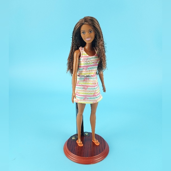 Mattel | Toys | Mattel 29 Aa Beach Barbie Doll Usa Flag Swimsuit Roxy ...